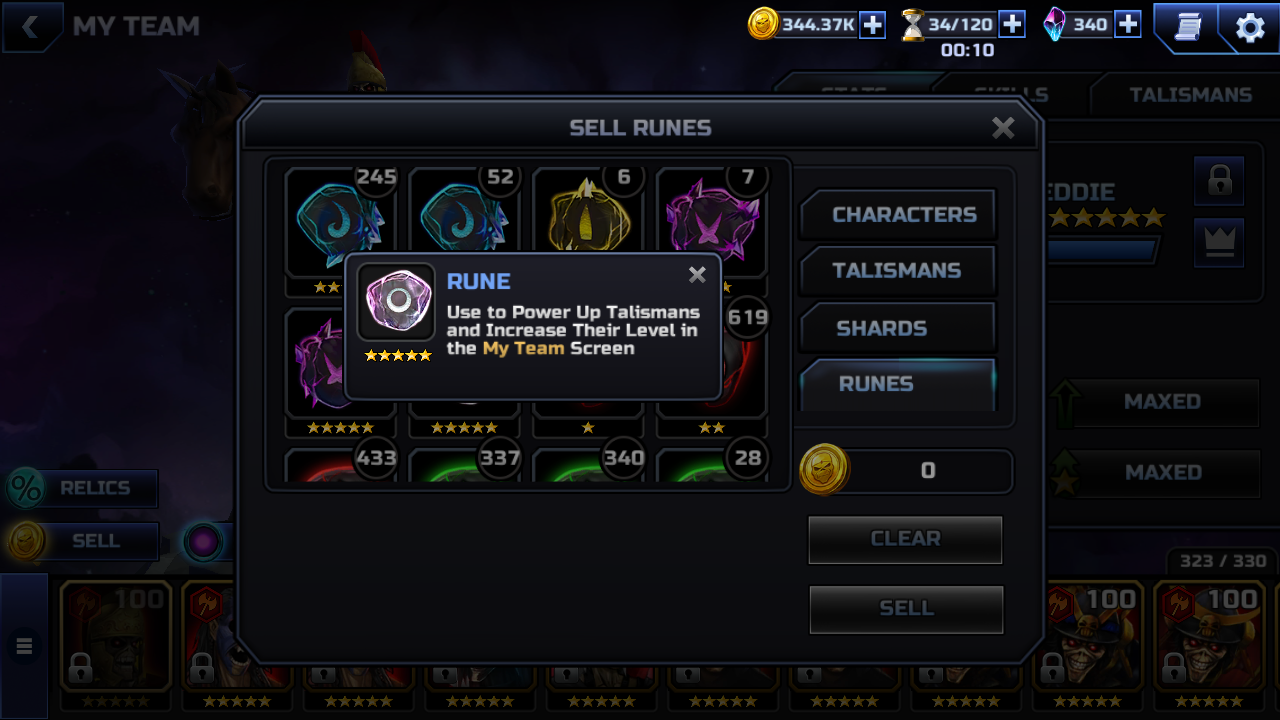 How cosmic evo items work